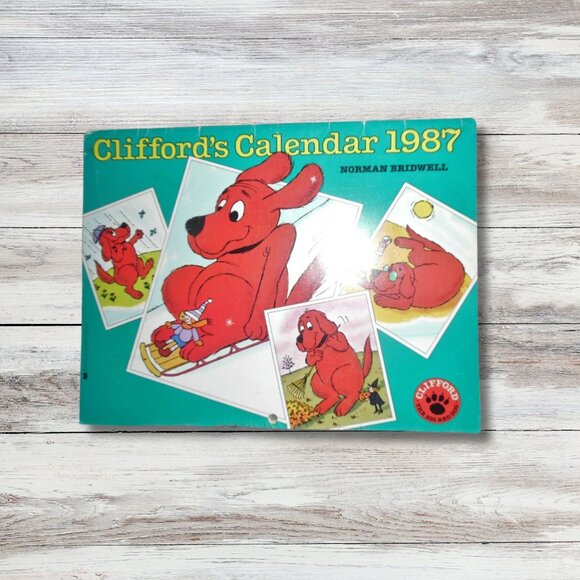 Other | Vintage 1987 Clifford Calendar | Poshmark